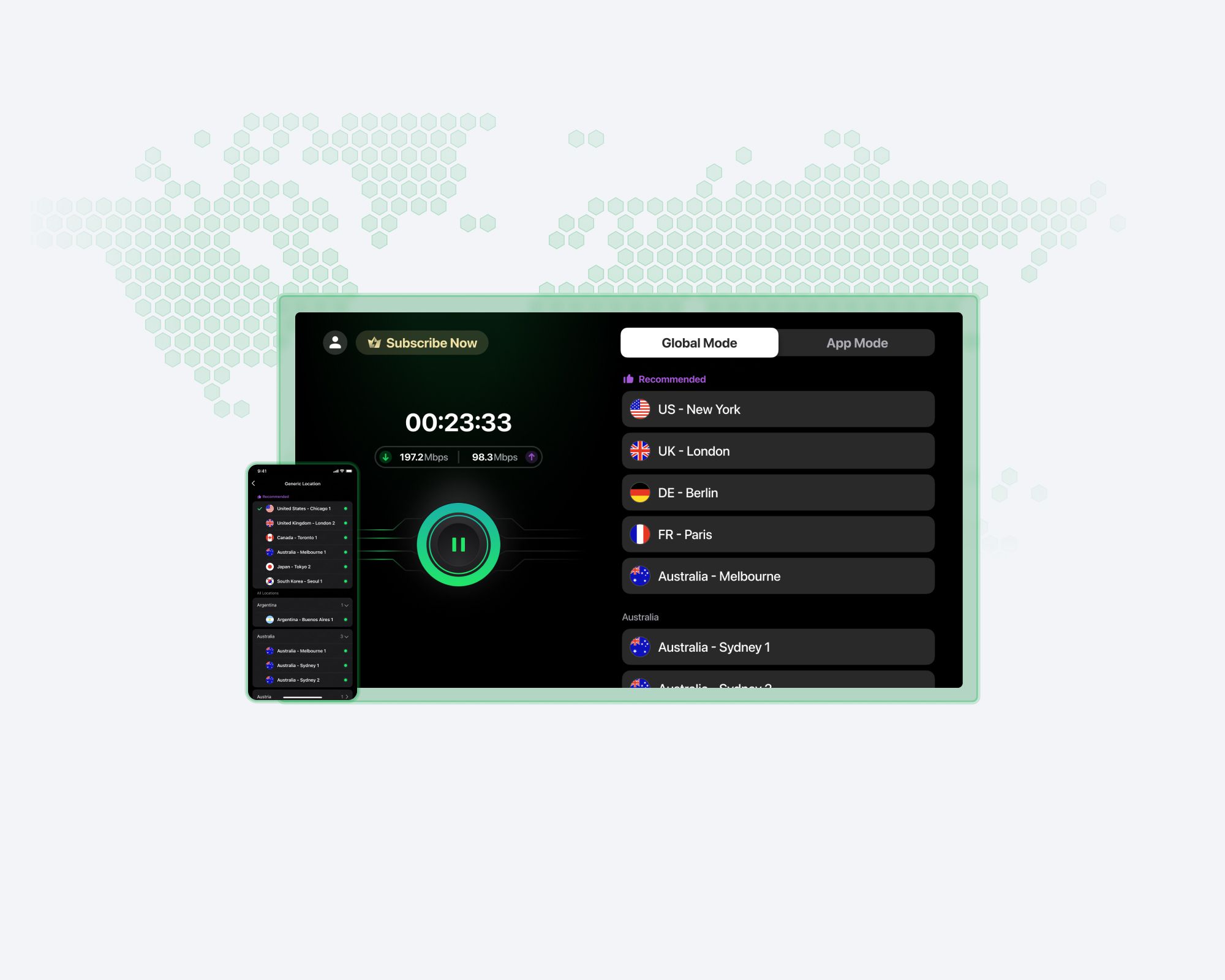 SafeShell VPN - Fast, Secure, Best Streaming VPN